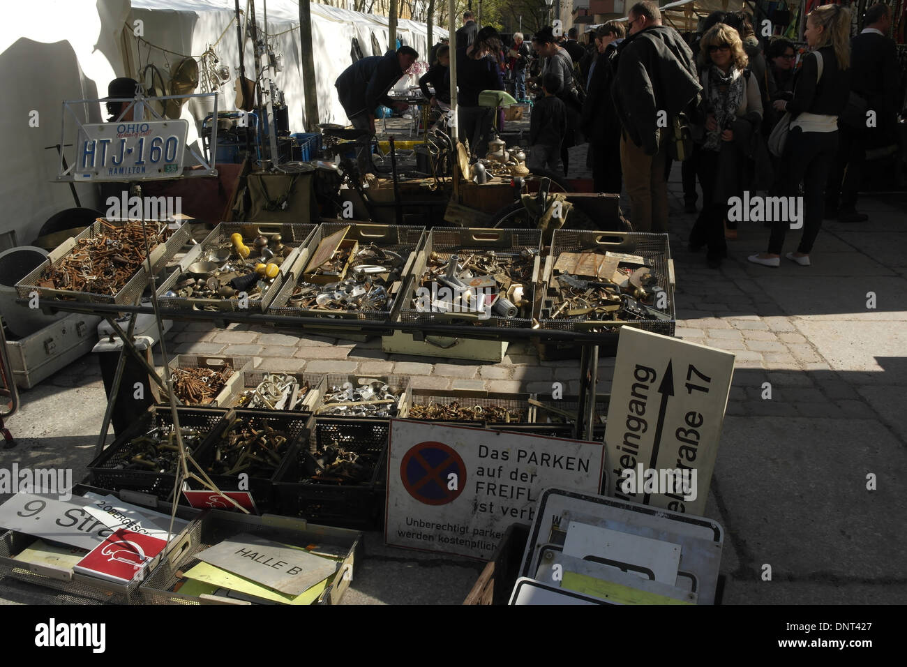 2 road signs leaning standing rising wrack centre foreground hi-res ...