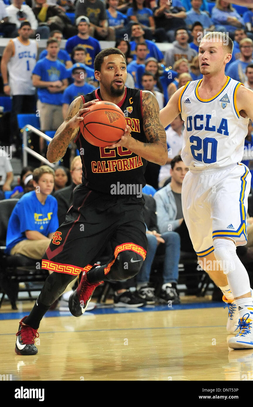 Los Angeles, CA, USA. 5th Jan, 2014. USC Trojans guard J.T. Terrell #20 ...