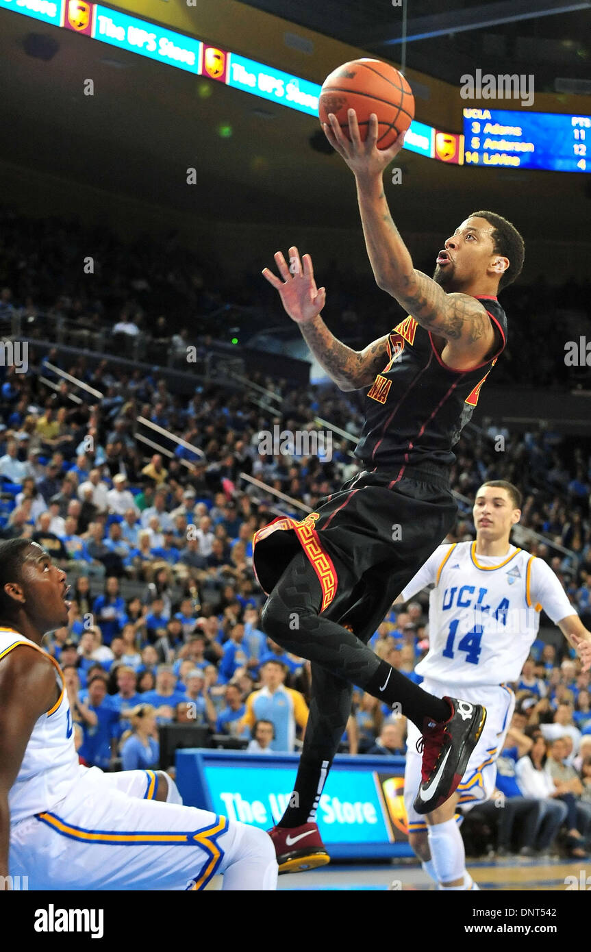 Los Angeles, CA, USA. 5th Jan, 2014. USC Trojans guard J.T. Terrell #20 ...