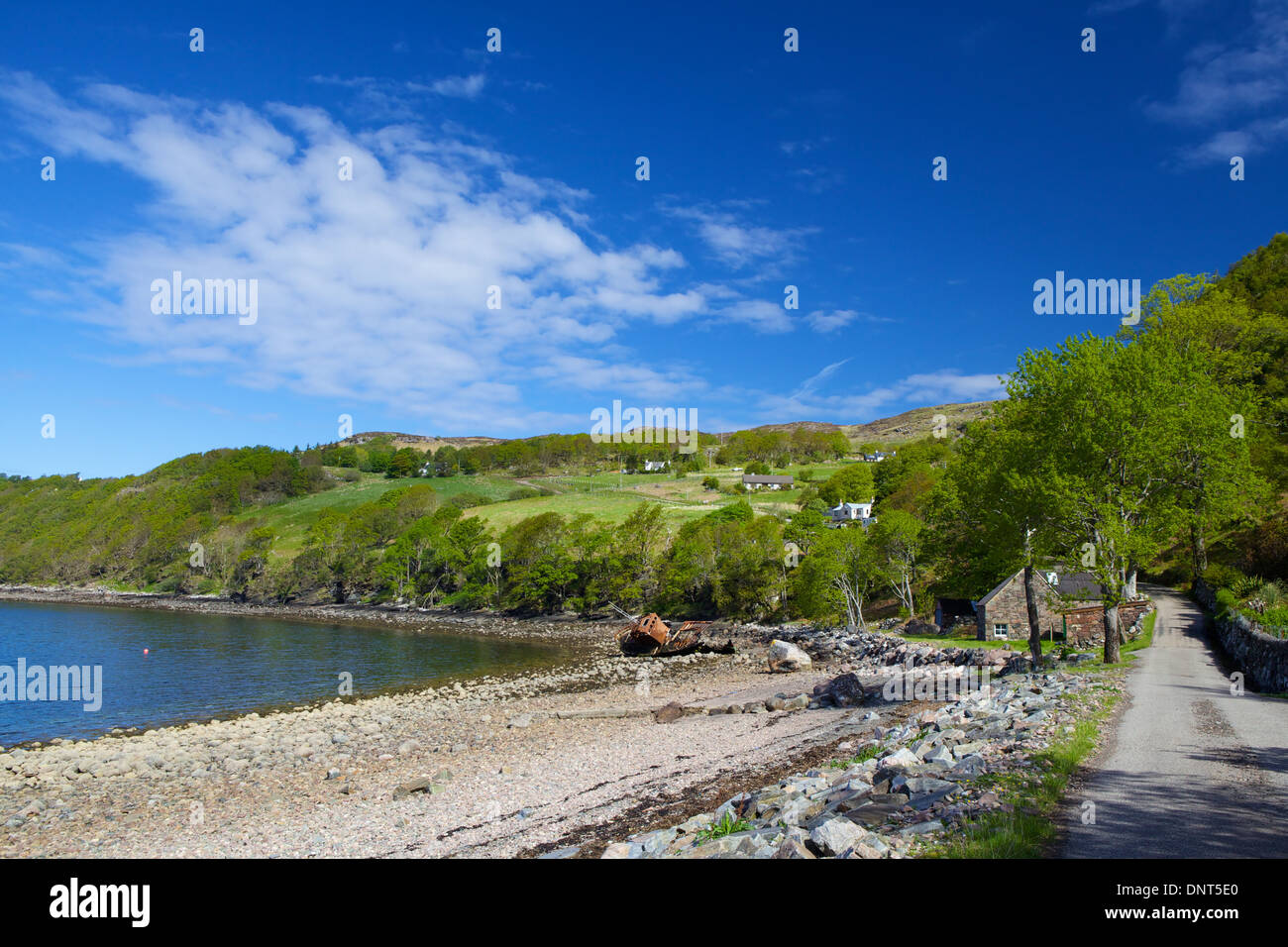 Wreck of the Dayspring, Diabaig, Loch Diabaig, Torridon, Wester Ross ...
