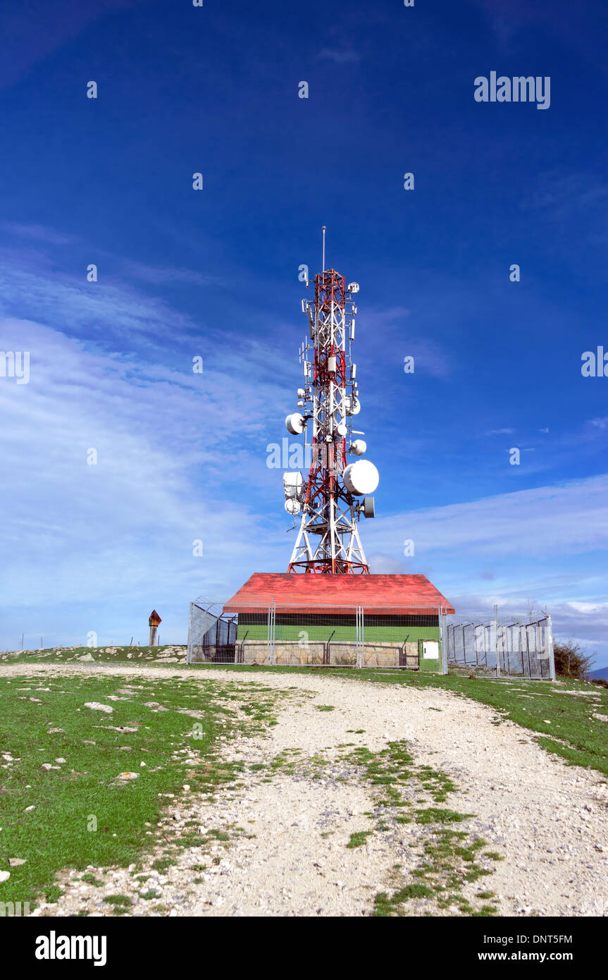Telephone radio tower hi-res stock photography and images - Alamy