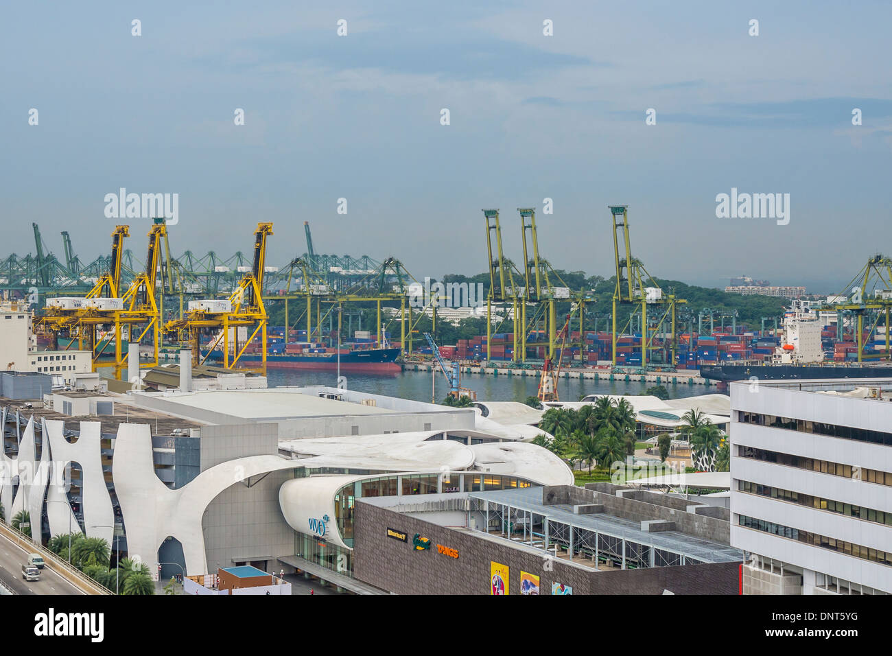 Brani Terminal, Singapore Stock Photo - Alamy