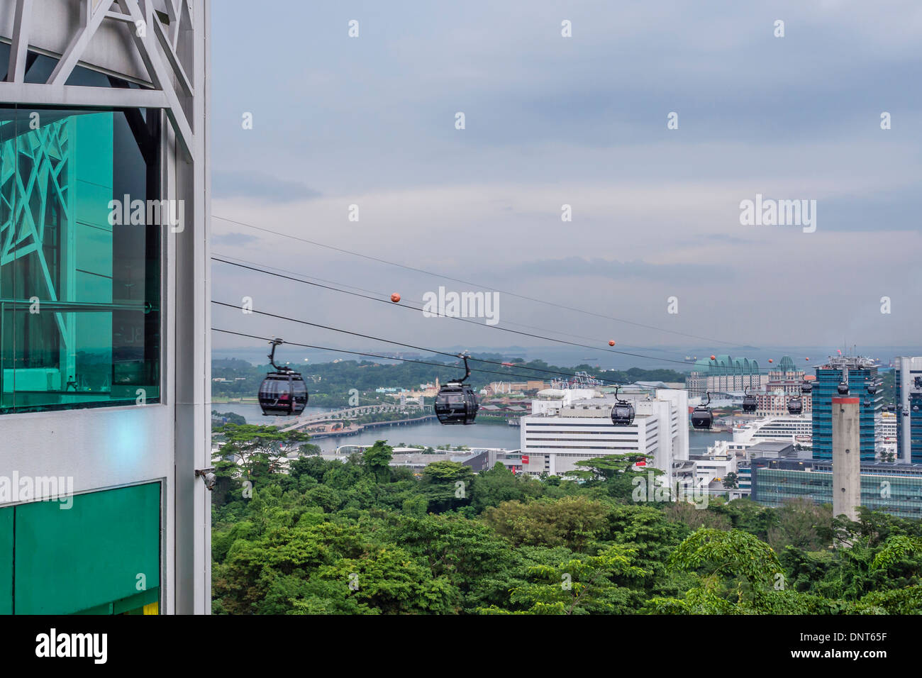 Singapore Cable Car High Resolution Stock Photography and Images - Alamy