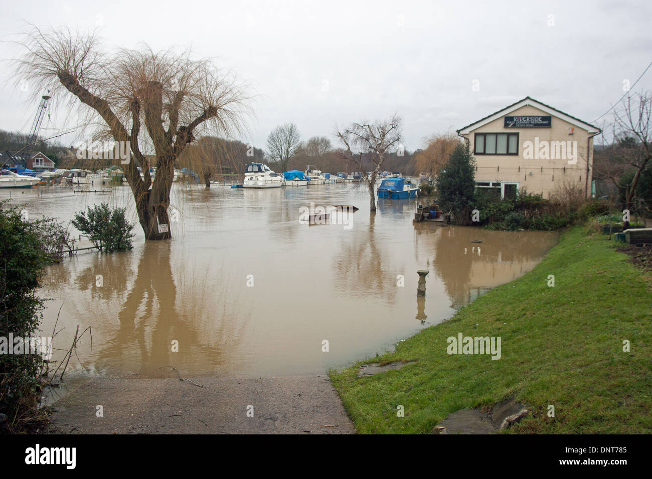 Flooded slipway hi-res stock photography and images - Alamy