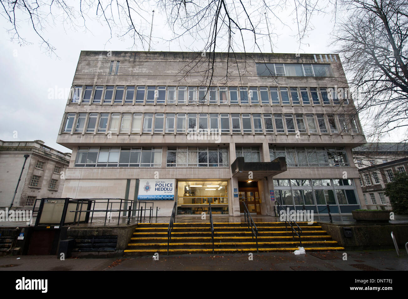 Cardiff central police station hi-res stock photography and images - Alamy