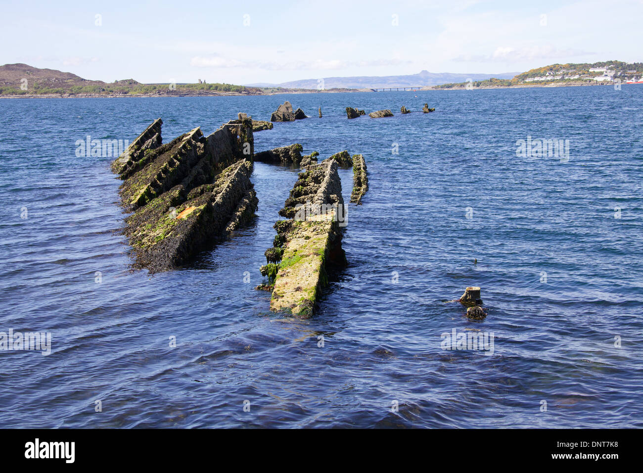 Wreck of HMS Port Napier a WW2 minelayer of the Royal Navy, which was ...
