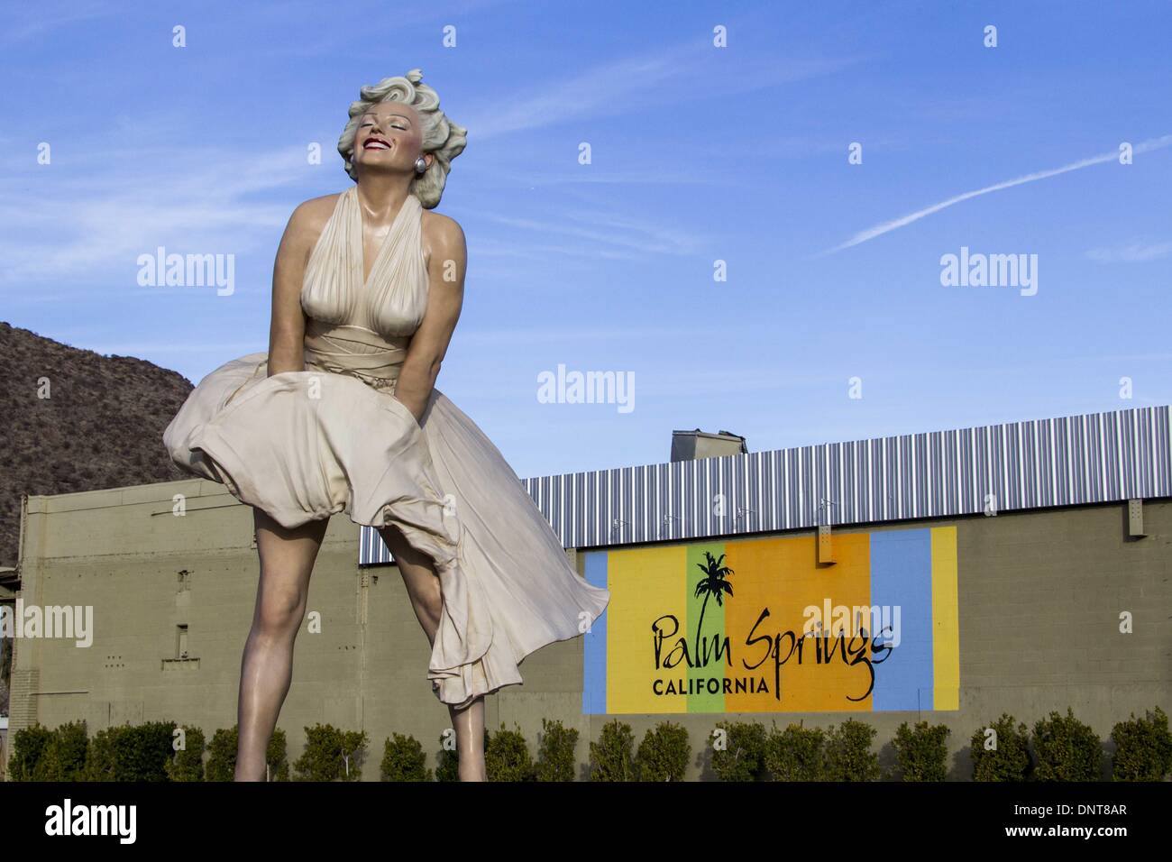 Marilyn Monroe Sculpture Palm Springs High Resolution Stock Photography ...