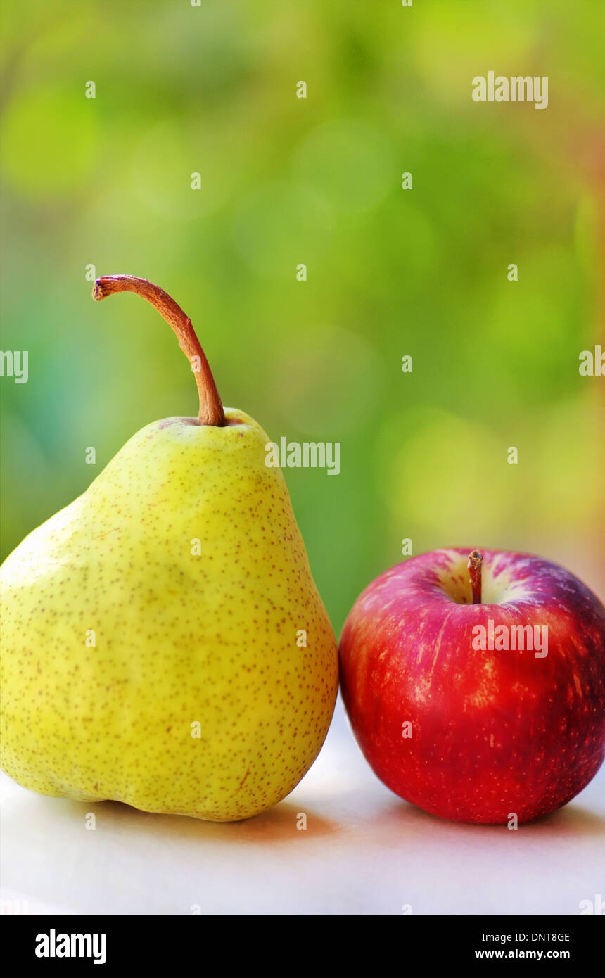 Ripe red pear hi-res stock photography and images - Alamy