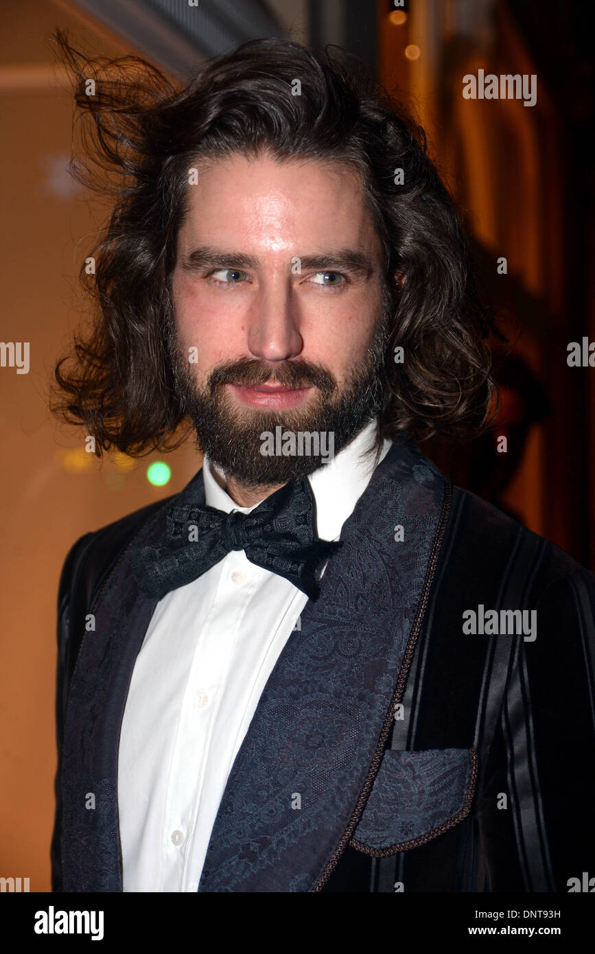 London, UK. 05th Jan, 2014. Jack Guinness attends the LCM a/w 2014 ...