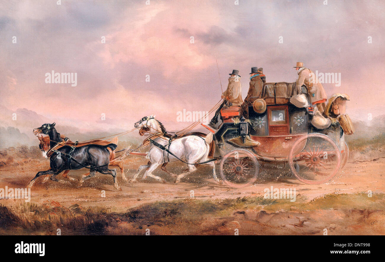 Charles Cooper Henderson, Mail Coaches on the Road: the Louth-London ...
