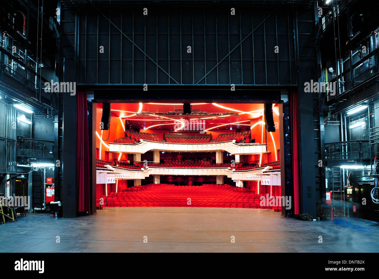 HANDOUT - An undated handout photo shows the refurbished hall and the ...