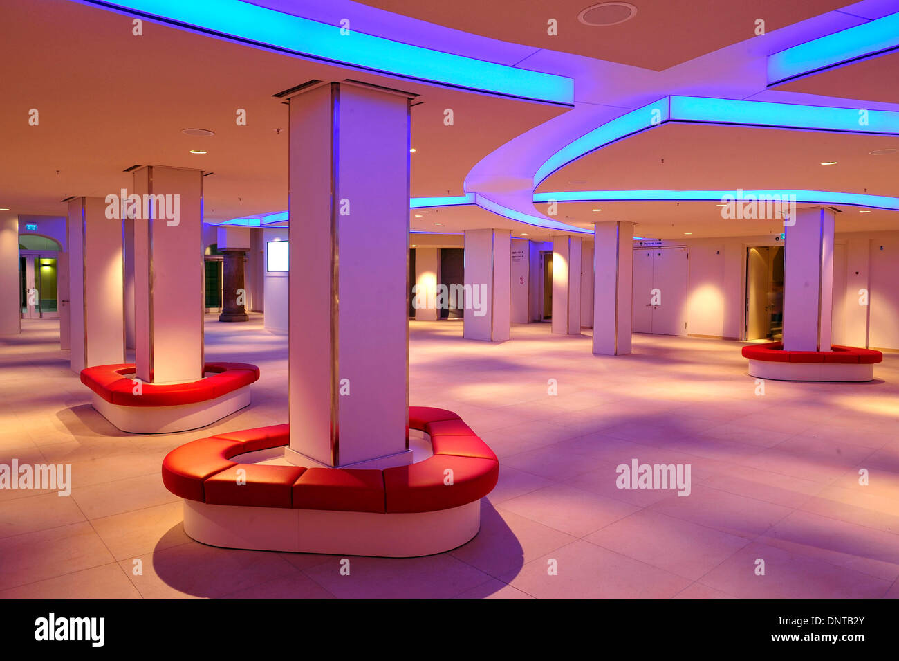 HANDOUT - An undated handout photo shows the refurbished foyer of the ...