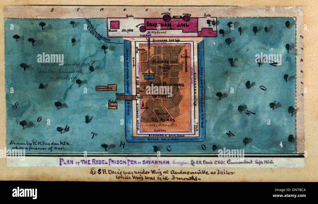 Georgia 1864 prison hi-res stock photography and images - Alamy