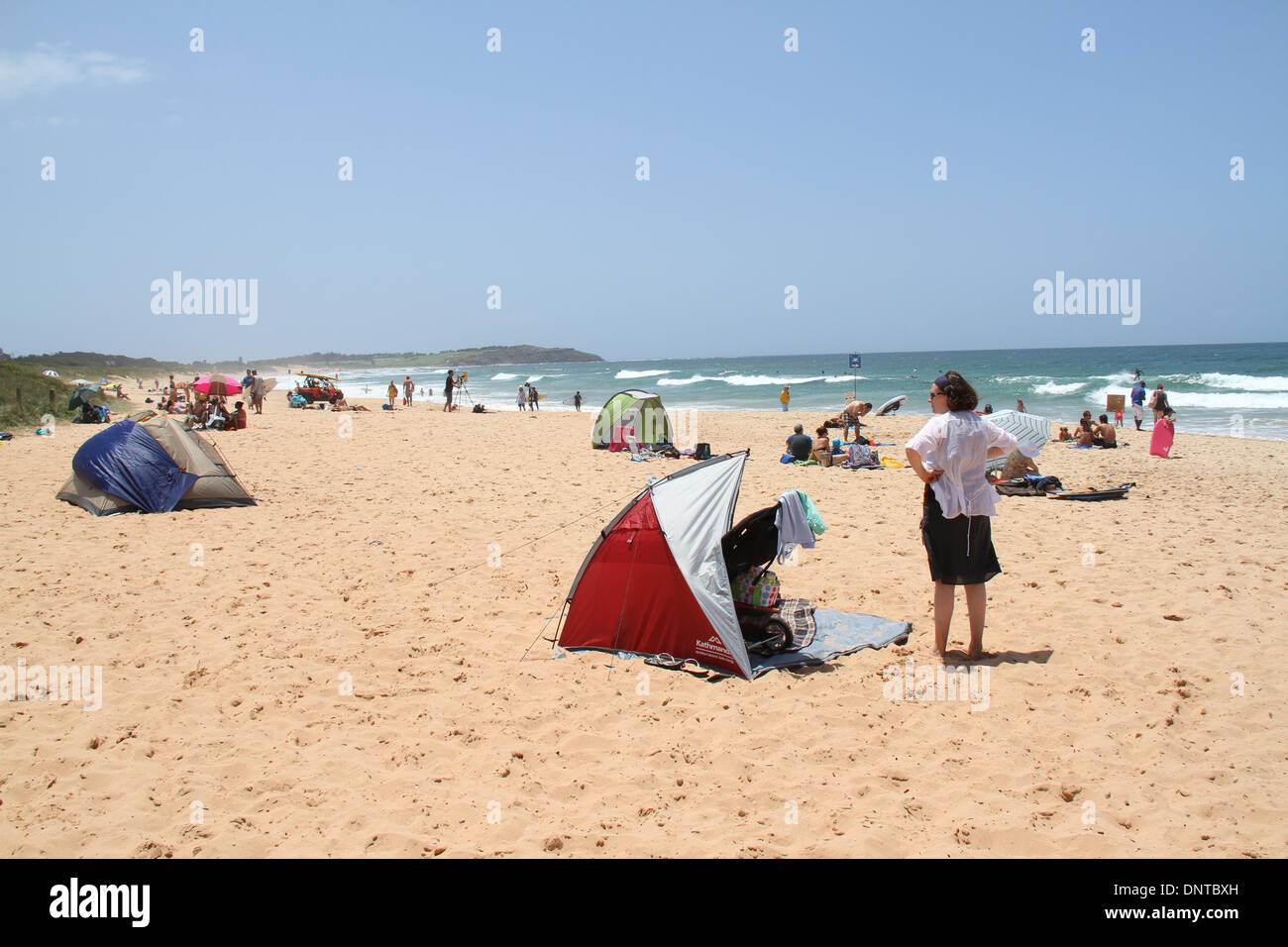 Dee Why, Sydney, NSW, Australia. 5 January 2014. Dee Why Beach – one of ...
