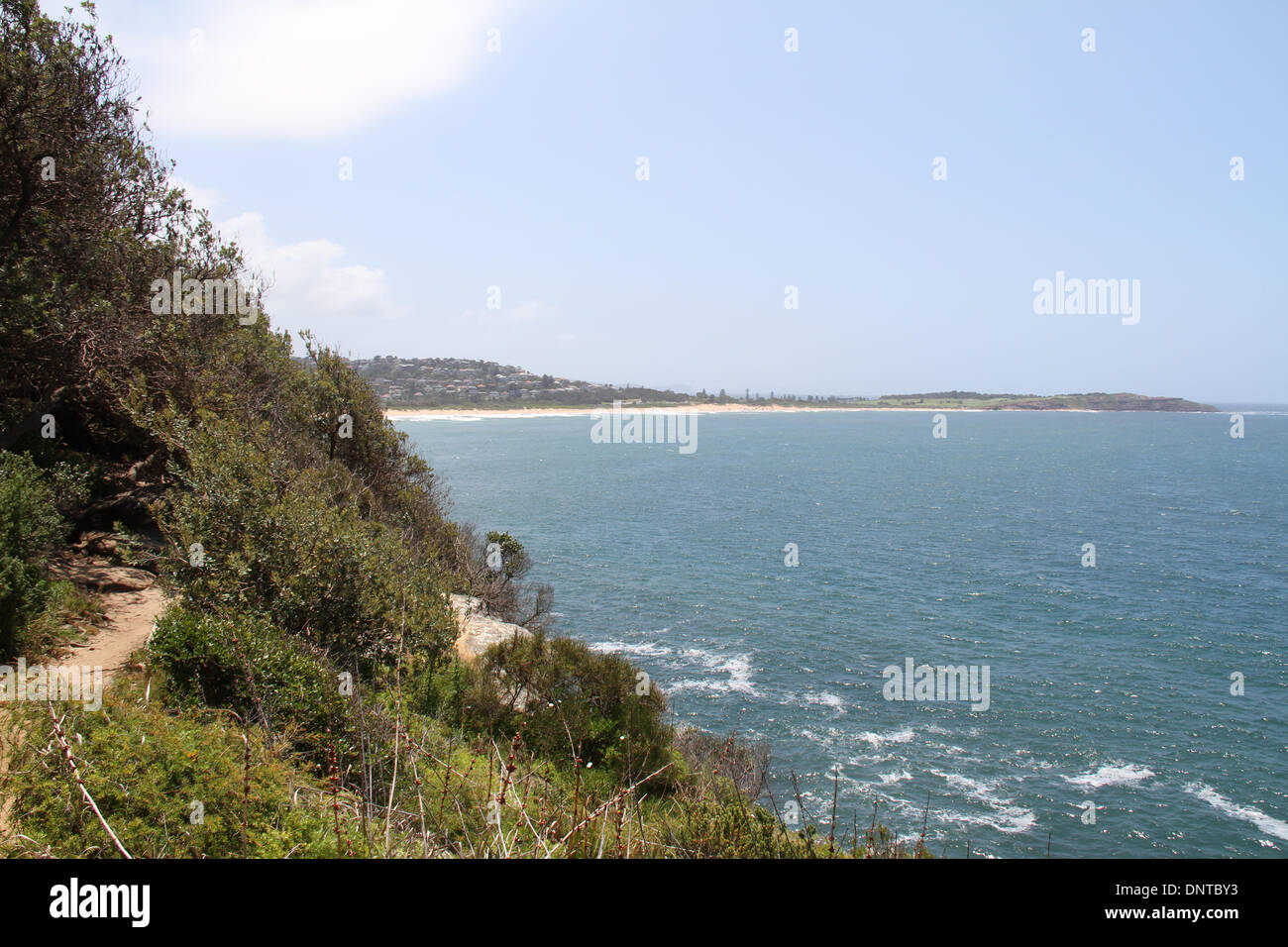Dee Why, Sydney, NSW, Australia. 5 January 2014. View looking north ...