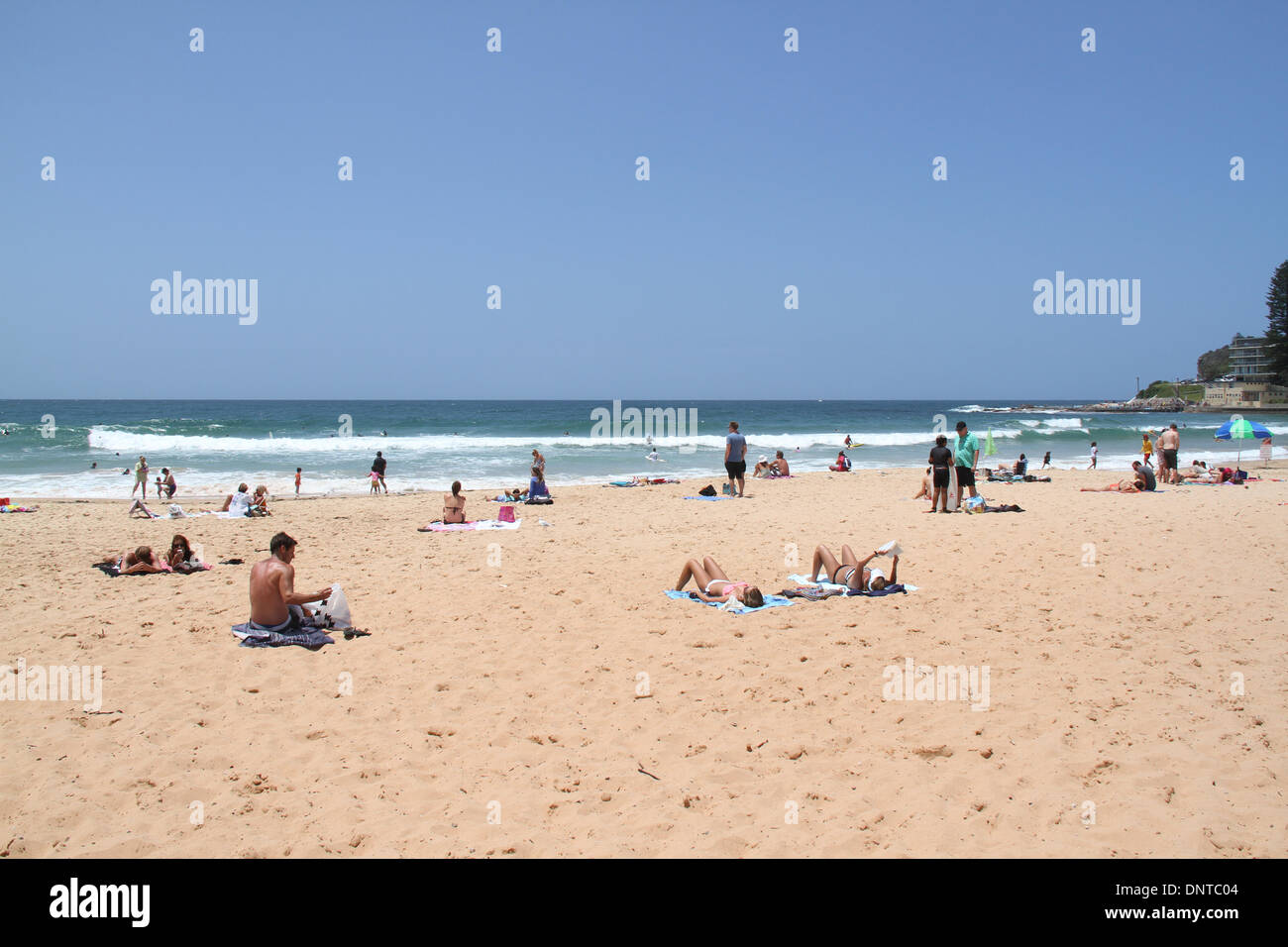 Dee Why, Sydney, NSW, Australia. 5 January 2014. Dee Why Beach – one of ...