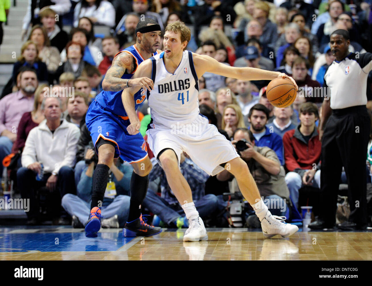 Dallas, TX, USA . 05th Jan, 2014. Dallas Mavericks power forward Dirk ...