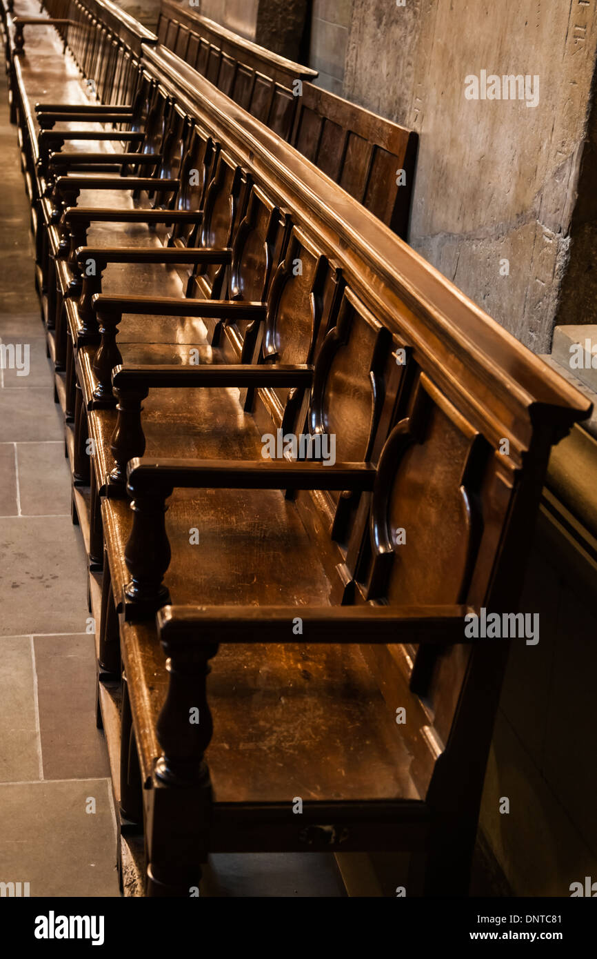 Cathedral seating hi-res stock photography and images - Alamy