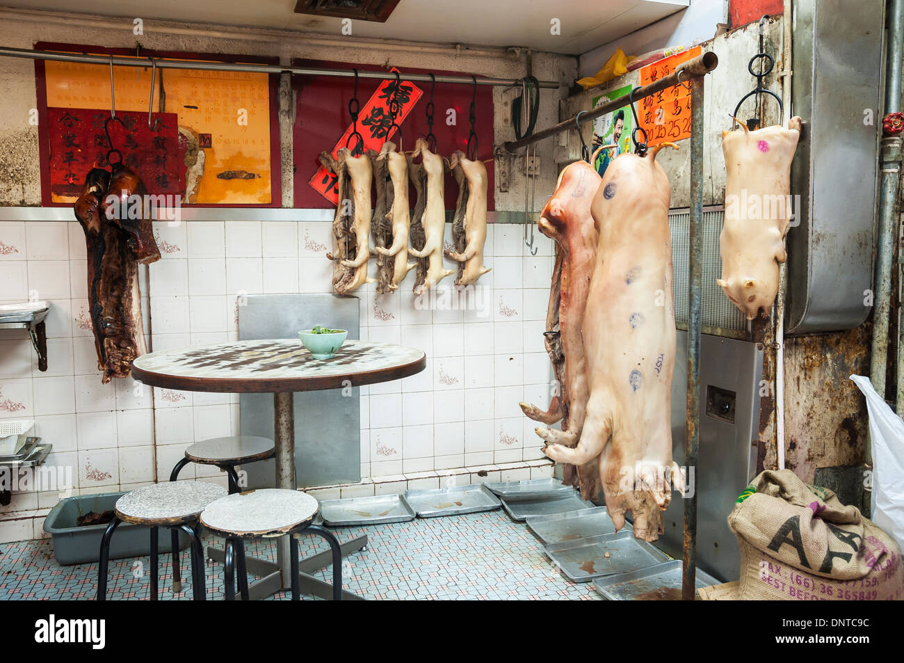 Hanging meat carcass hi-res stock photography and images - Alamy