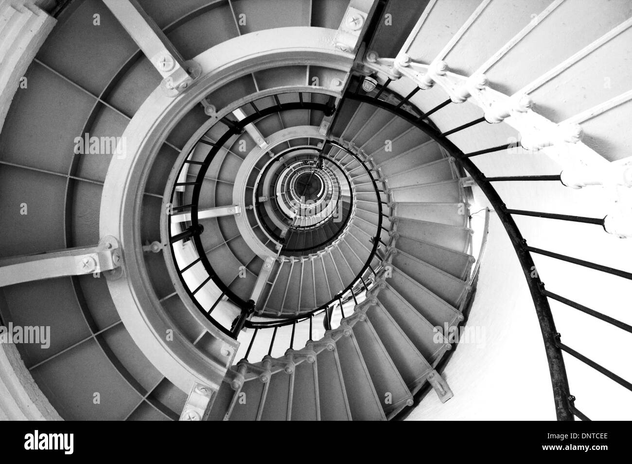 Spiral staircase lighthouse hi-res stock photography and images - Alamy