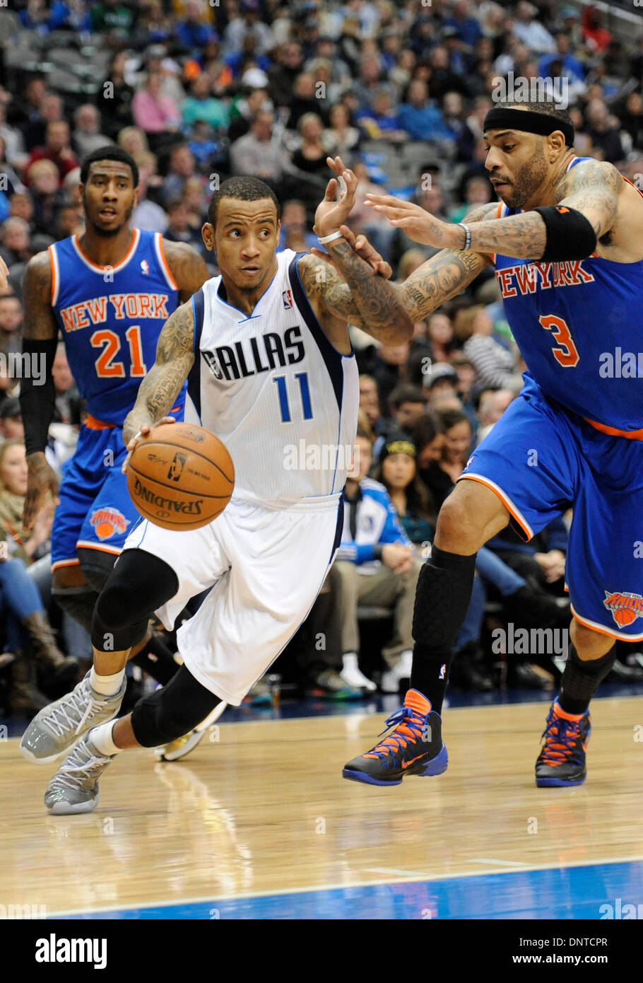 Dallas, TX, USA . 05th Jan, 2014. Dallas Mavericks shooting guard Monta ...