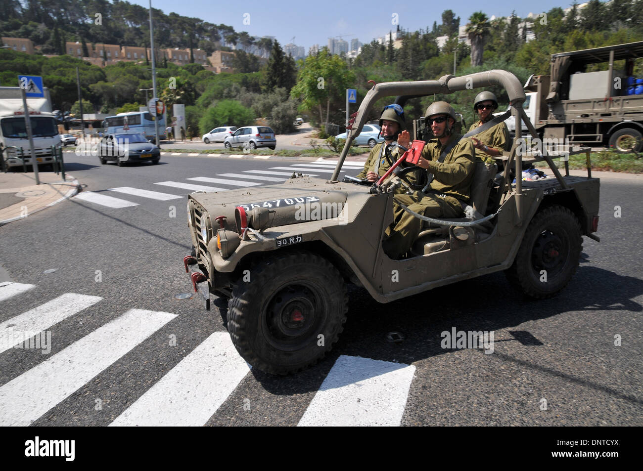 Home front military drill. The Israeli Home Front Command, in ...