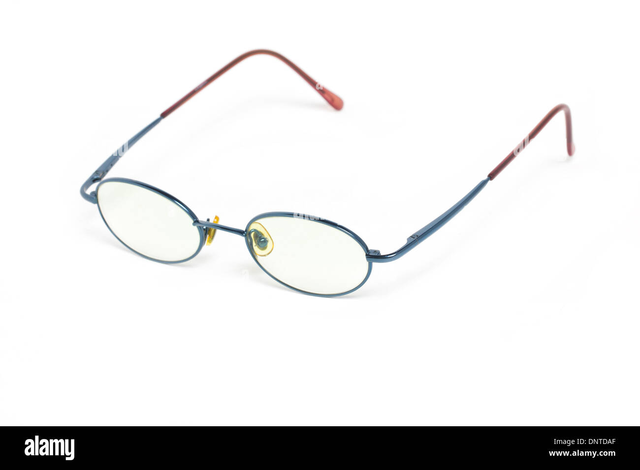 Eyeglass isolated on white Stock Photo - Alamy