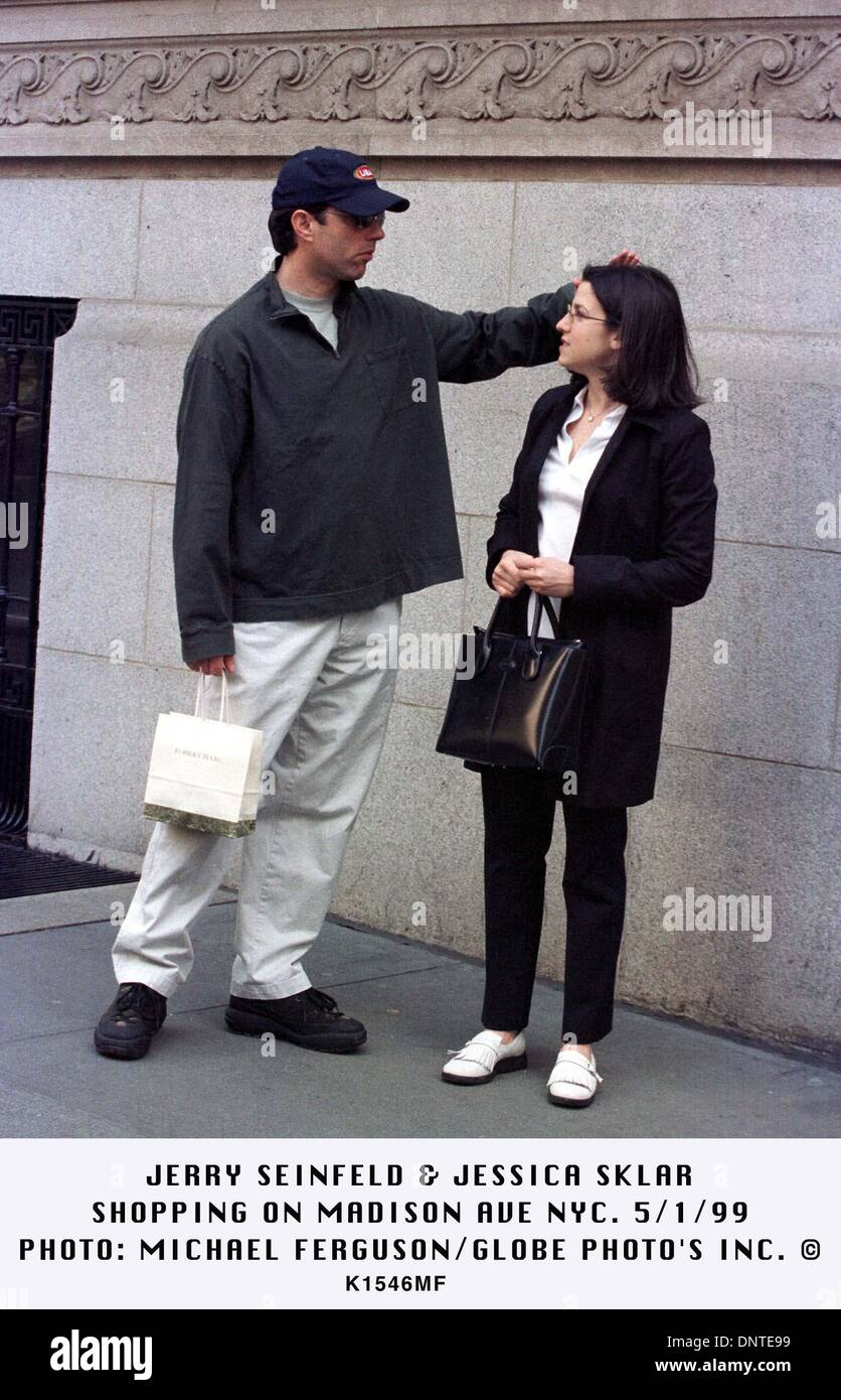 May 1, 1999 - K1546MF 05/01/99.JERRY SEINFELD & JESSICA SKLAR .SHOPPING ...