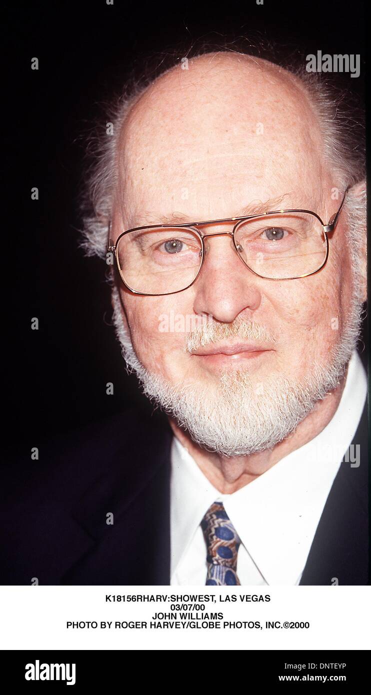 May 21, 2001 - K18156RHARV:SHOWEST, LAS VEGAS.03/07/00.JOHN WILLIAMS ...