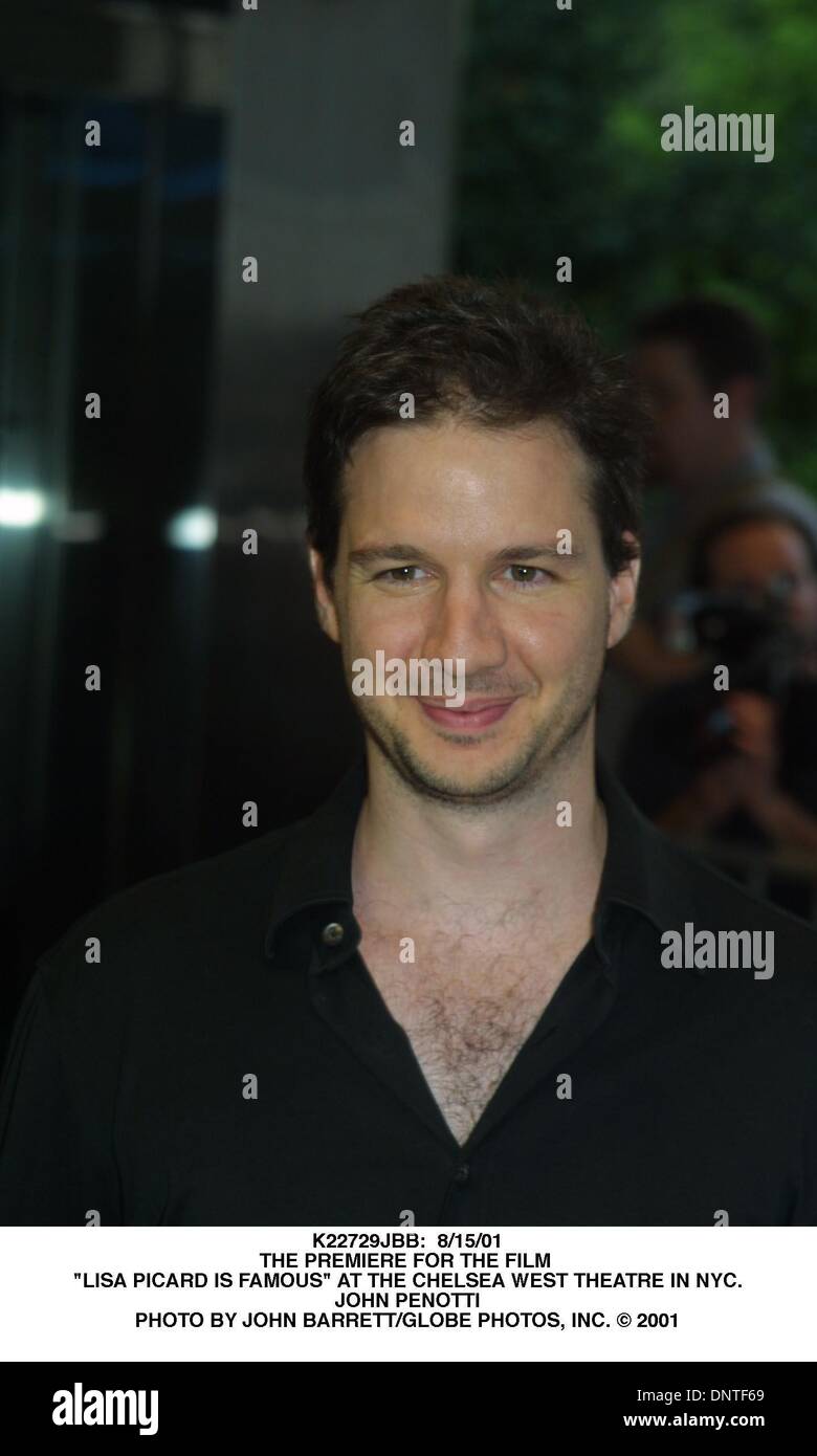 Aug. 16, 2001 - K22729JBB: 8/15/01.THE PREMIERE FOR THE FILM ''LISA ...