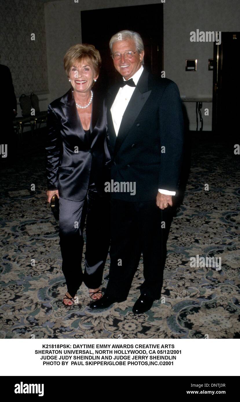 Judge jerry sheindlin and judge judy sheindlin hi-res stock photography ...