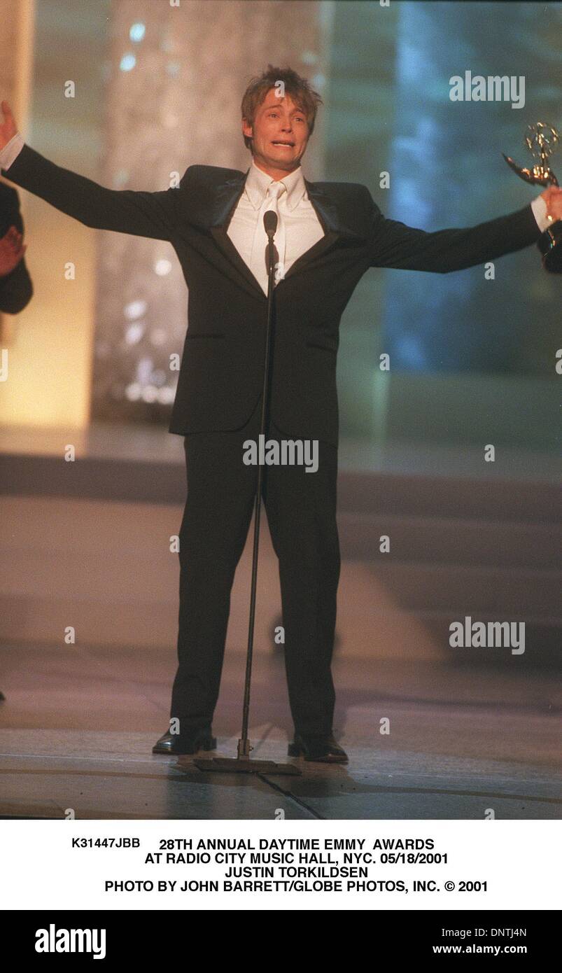 May 18, 2001 - K31447JBB.28TH ANNUAL DAYTIME EMMY AWARDS.AT RADIO CITY ...