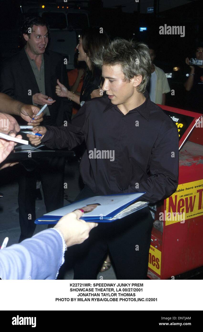 Jonathan taylor thomas 2001 hi-res stock photography and images - Alamy