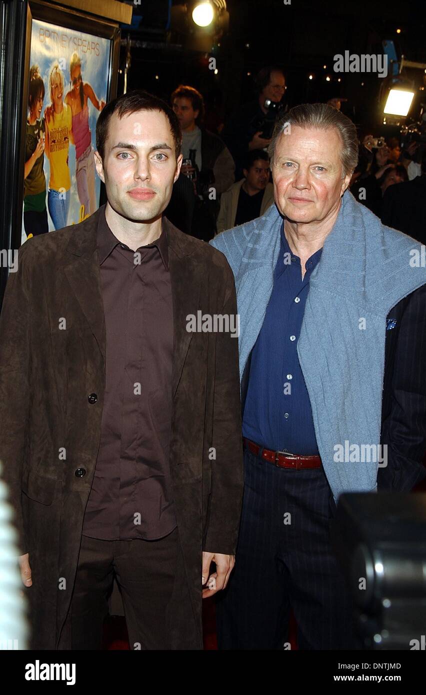 Jon Voight And His Son James Haven Showed Up Together To