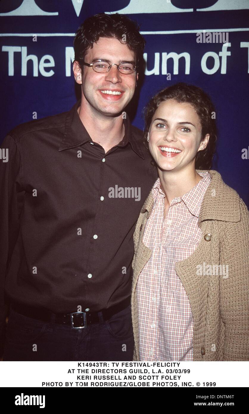 Keri russell scott foley hi-res stock photography and images - Alamy