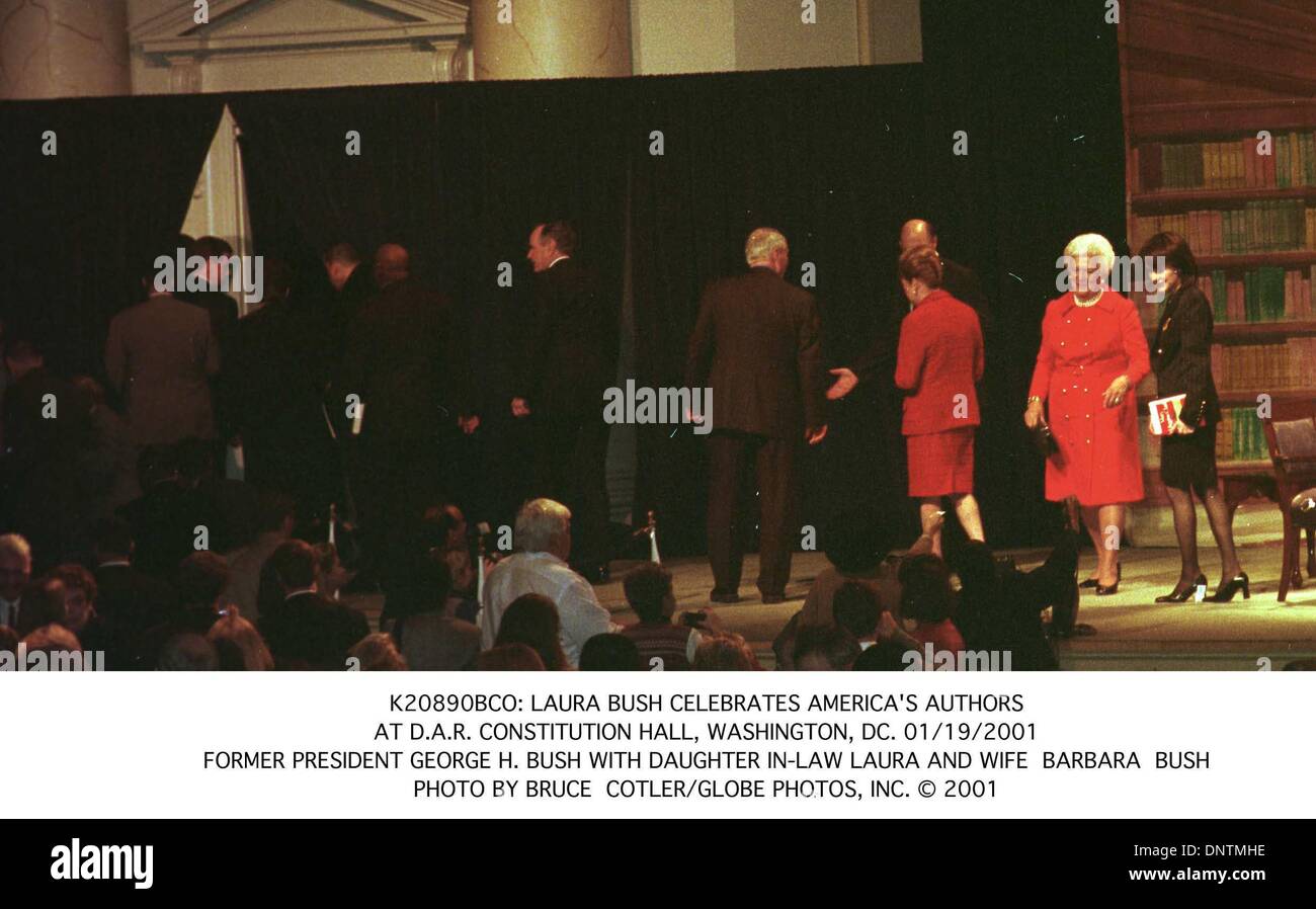 Jan. 19, 2001 - K20890BCO: LAURA BUSH CELEBRATES AMERICA'S AUTHORS.AT D ...