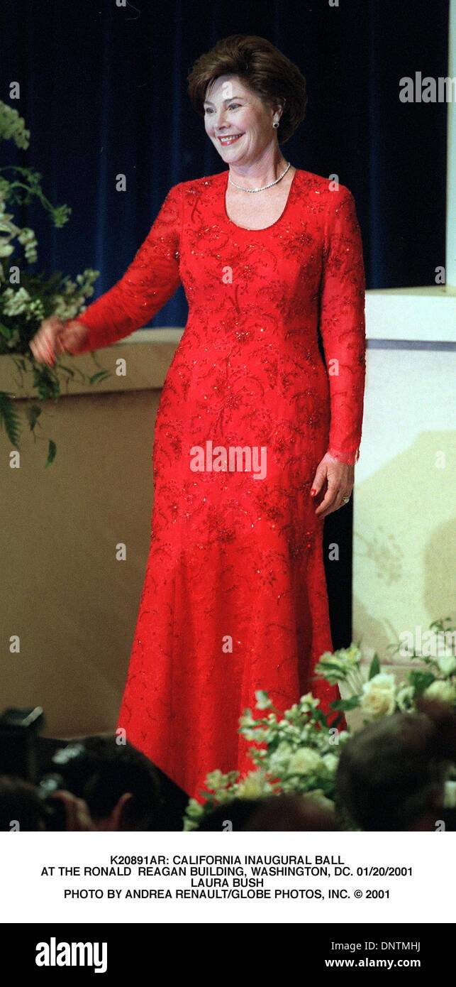 Jan. 20, 2001 - K20891AR: CALIFORNIA INAUGURAL BALL.AT THE RONALD ...