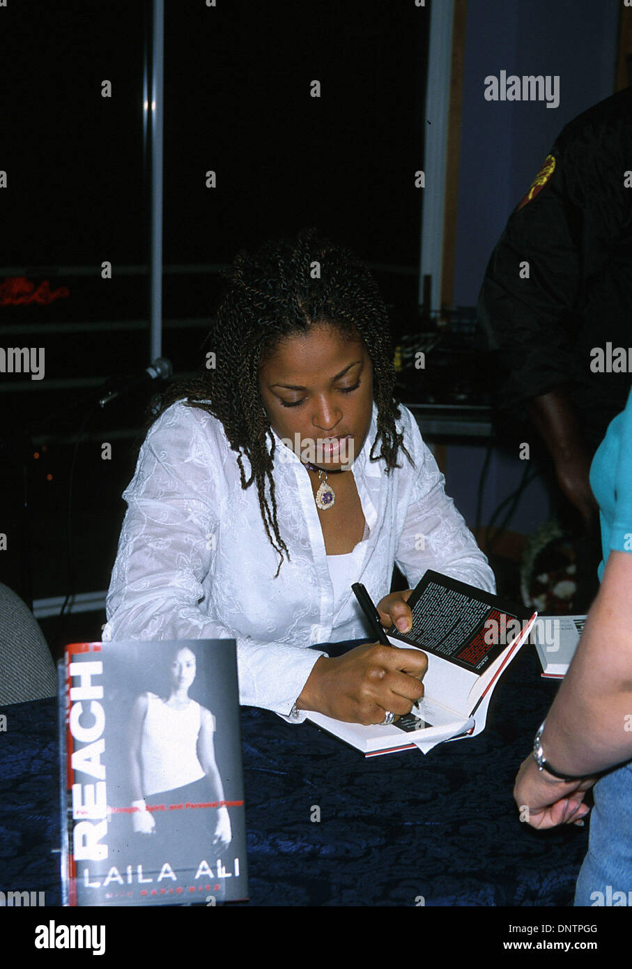 June 14, 2002 - CA, USA - K25304MR: LAILA ALI BOOK SIGNING.''REACH ...