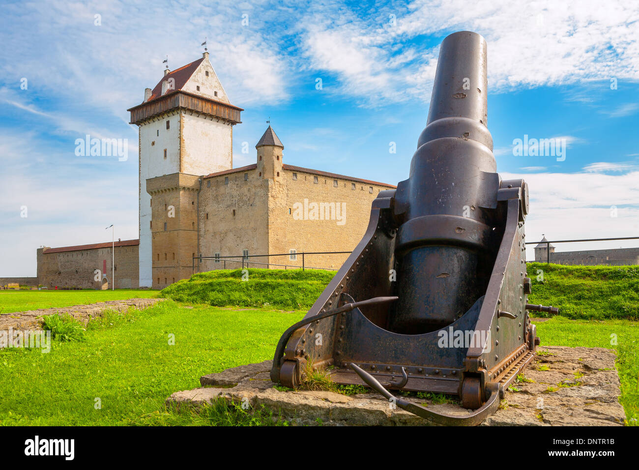 Old fortress. Narva, Estonia Stock Photo - Alamy