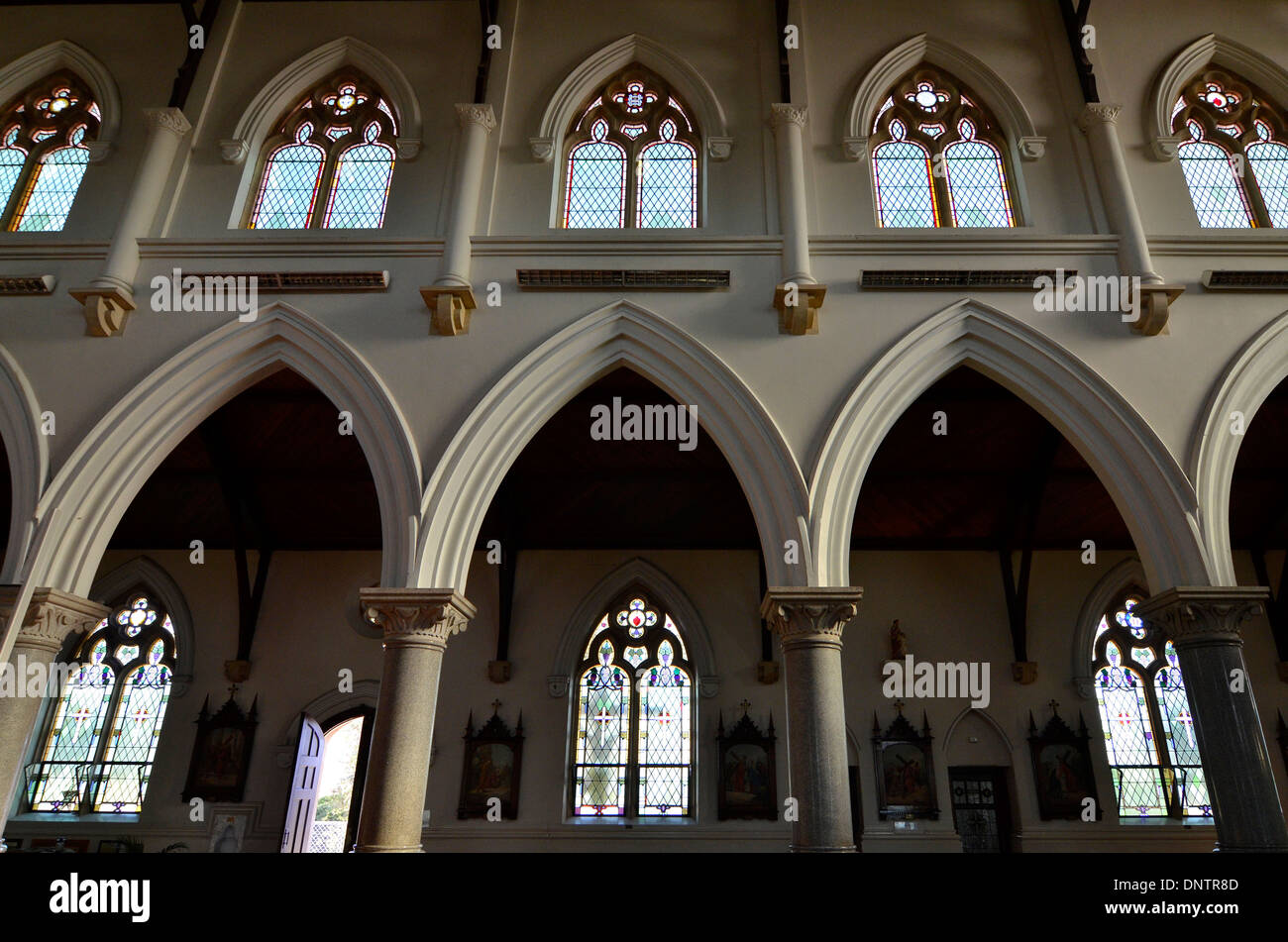 interior of st mary's catholic church, warwick, queensland, australia ...