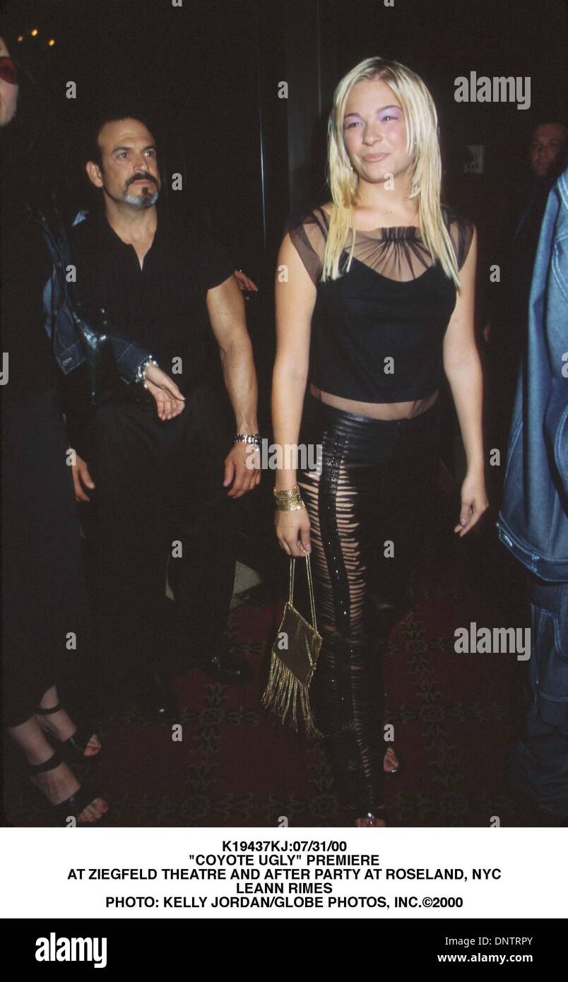 July 31, 2000 - K19437KJ:07/31/00.''COYOTE UGLY'' PREMIERE.AT ZIEGFELD ...