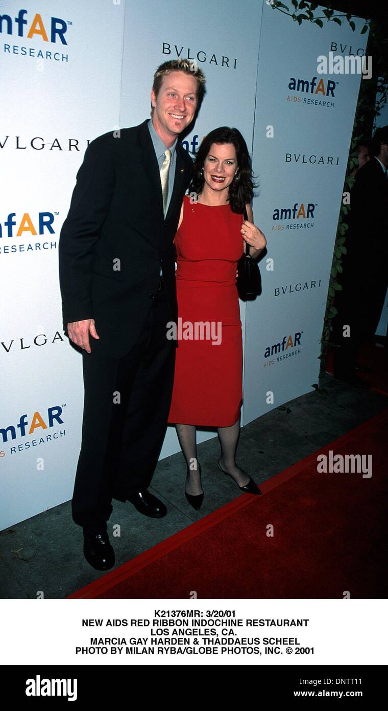 Marcia gay harden and thaddaeus scheel hi-res stock photography and ...