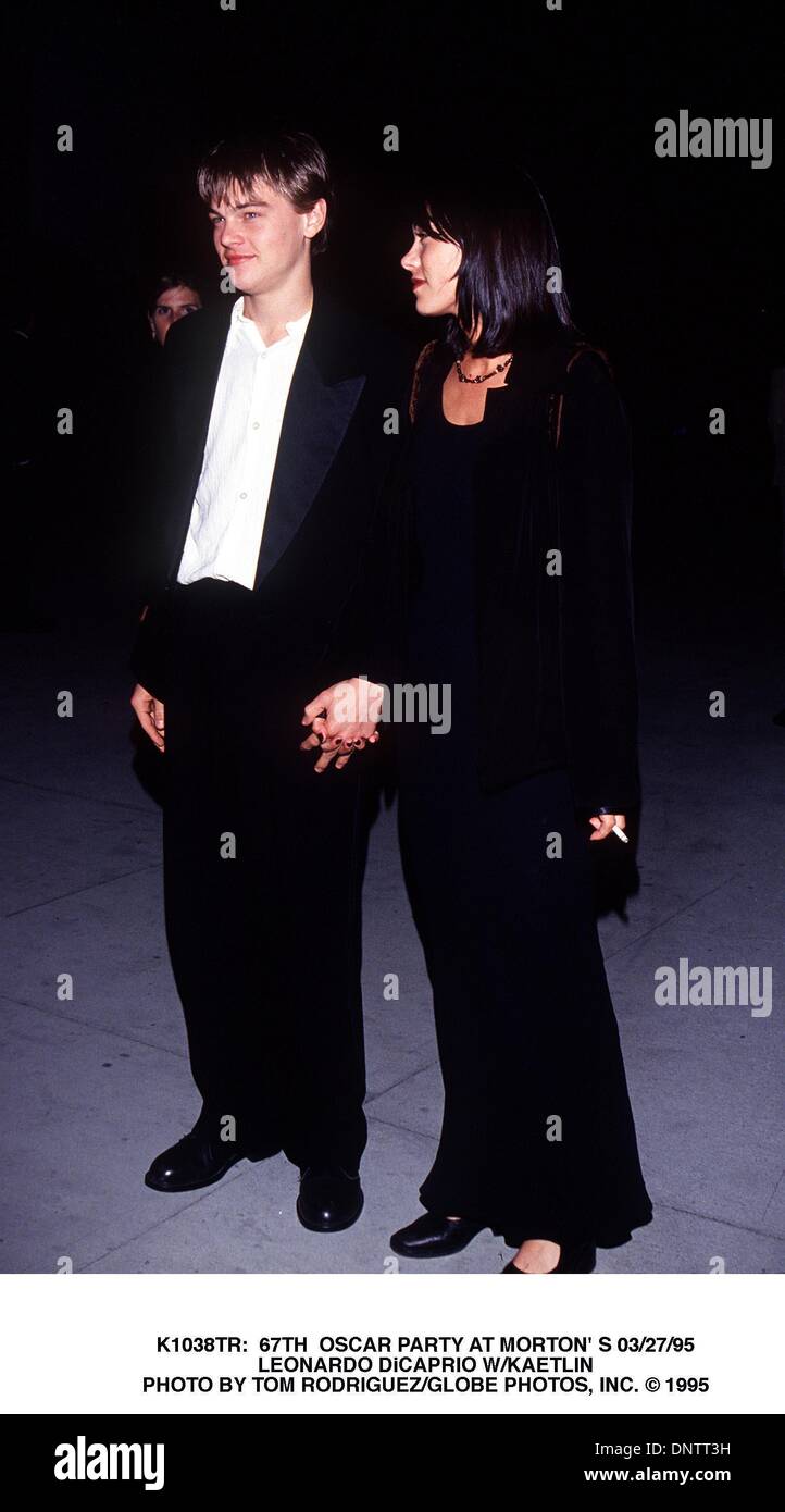 May 1, 2001 - K1038TR: 67TH OSCAR PARTY AT MORTON' S 03/27/95.LEONARDO ...