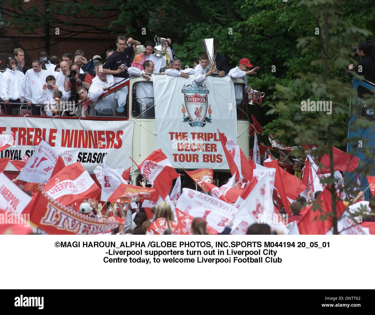 May 20, 2001 - Liverpool, Great Britain - Â©MAGI HAROUN ALPHA/ SPORTS ...