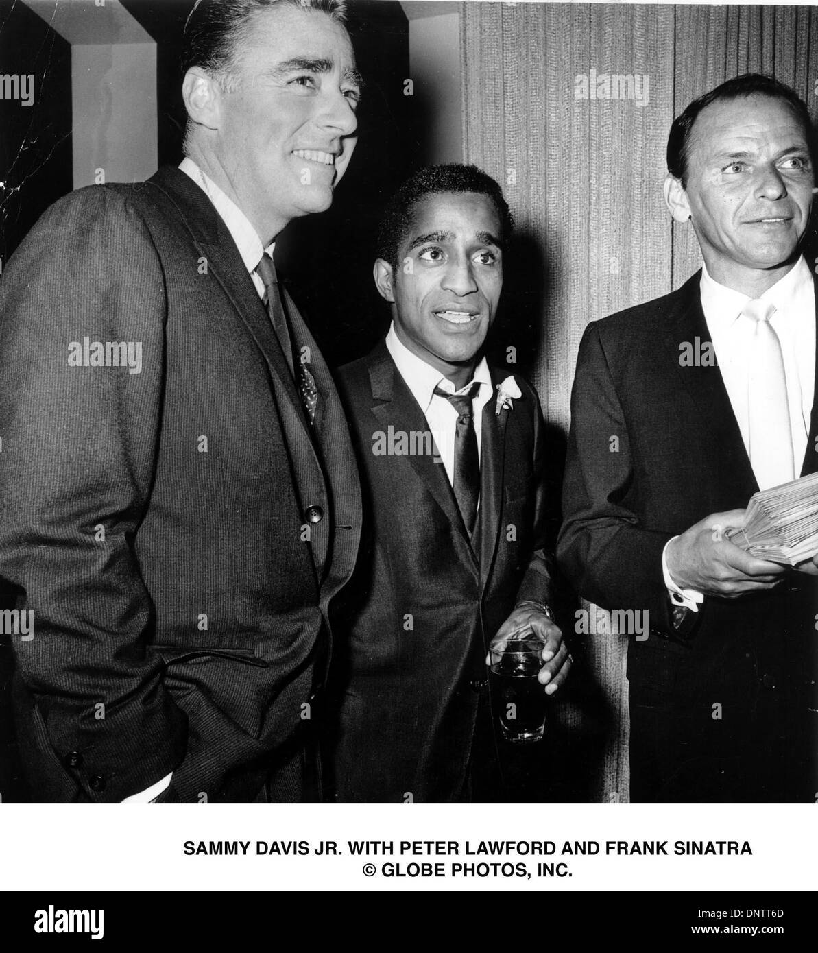 May 22, 2001 - SAMMY DAVIS JR. WITH PETER LAWFORD AND FRANK SINATRA ...