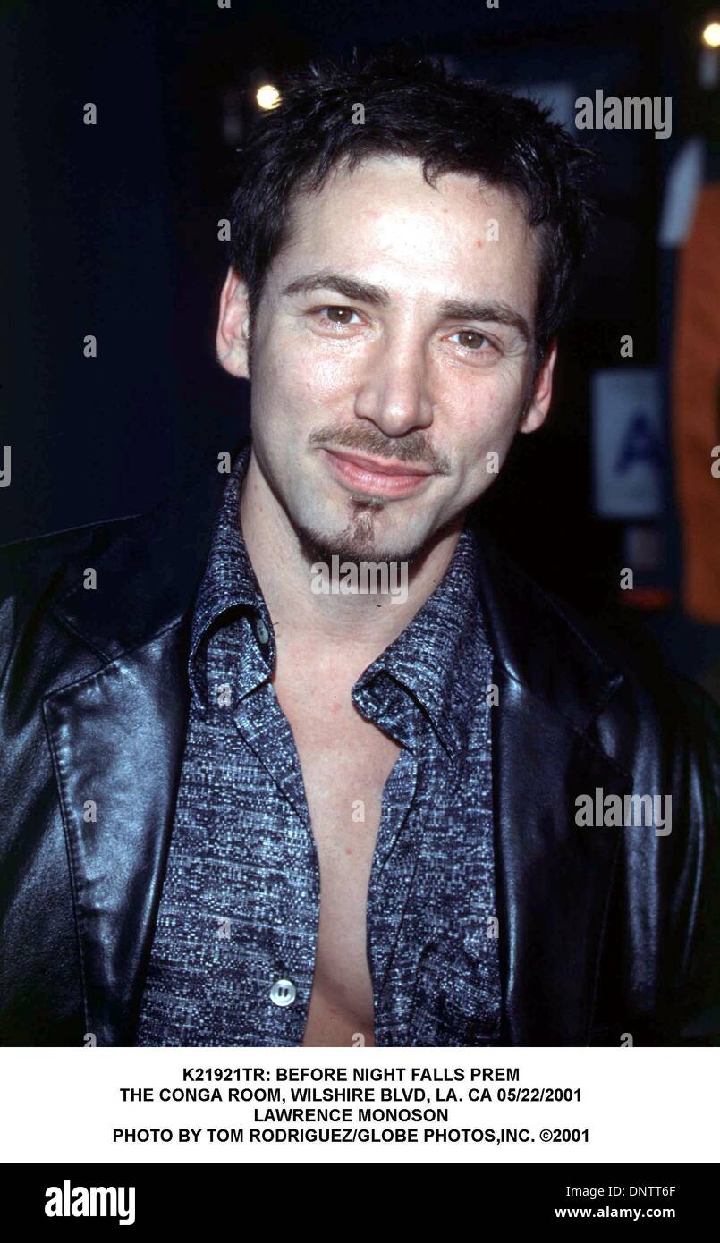 May 22, 2001 - K21921TR: BEFORE NIGHT FALLS PREM.THE CONGA ROOM ...
