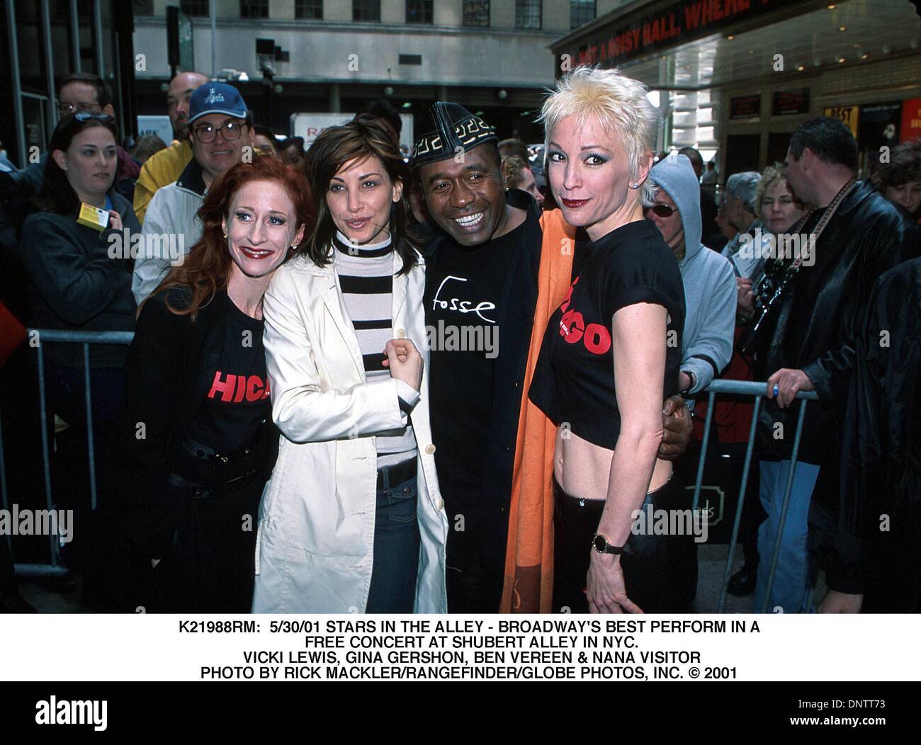 May 30, 2001 - K21988RM: 5/30/01.STARS IN THE ALLEY - BROADWAY'S BEST ...