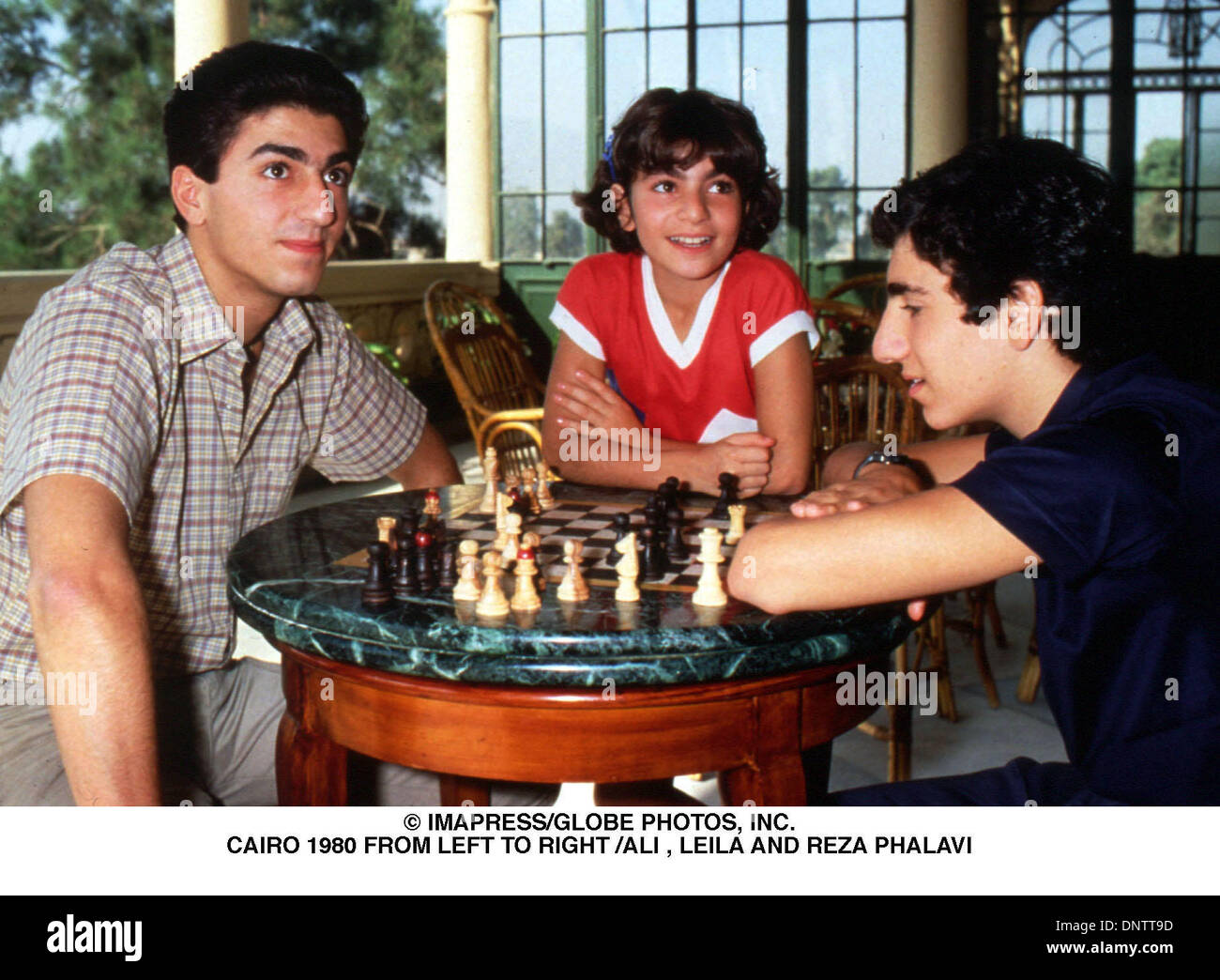 June 15, 2001 - Â© IMAPRESS/ CAIRO 1980 FROM LEFT TO RIGHT /ALI , LEILA ...
