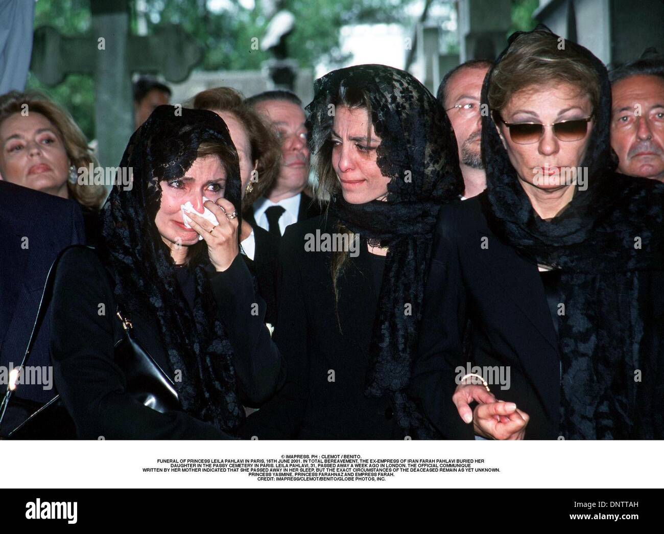 June 16, 2001 - Â© IMAPRESS. PH : CLEMOT / BENITO..FUNERAL OF PRINCESS ...