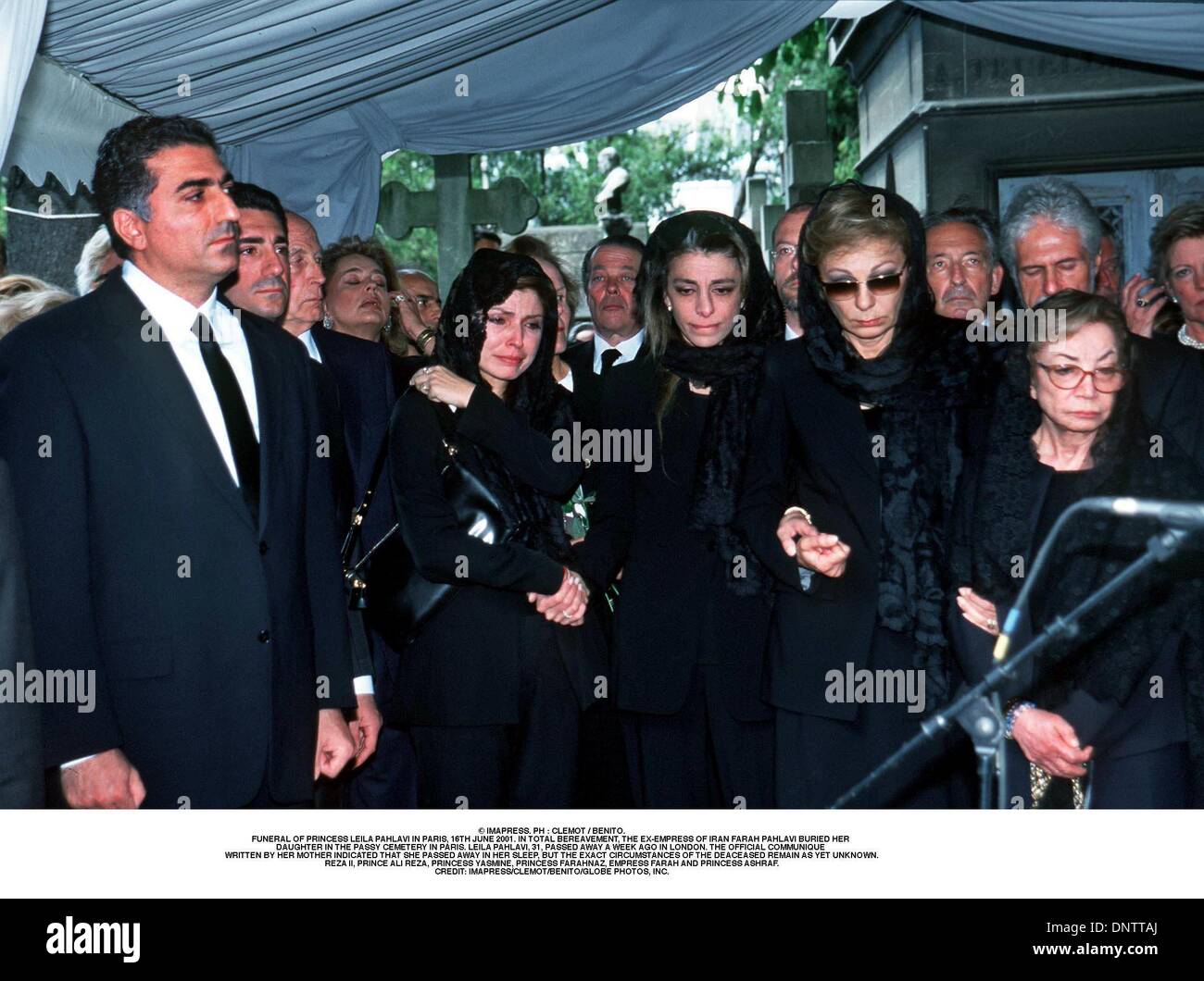 June 16, 2001 - Â© IMAPRESS. PH : CLEMOT / BENITO..FUNERAL OF PRINCESS ...